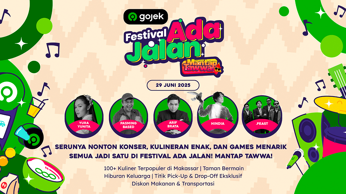 Gojek: Yura Yunita & Hindia Bakal Meriahkan Festival Ada Jalan 2025 di ...